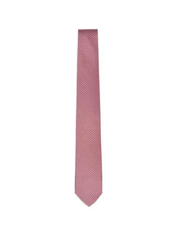 FERRAGAMO Silk Neck Tie - Red