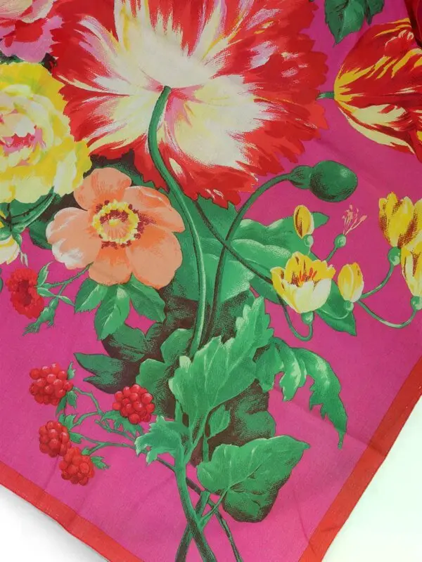 Kenzo Floral-print Scarf