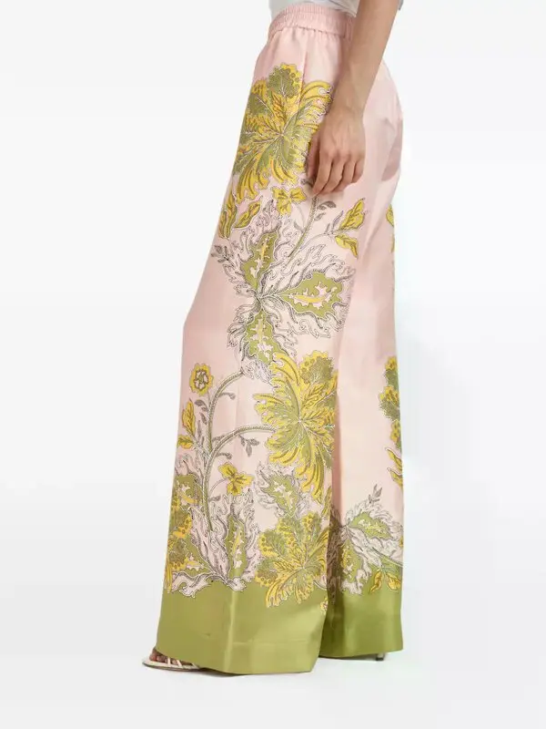 La DoubleJ Floral Print Palazzo Pants