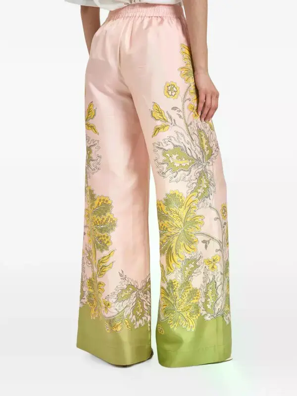La DoubleJ Floral Print Palazzo Pants