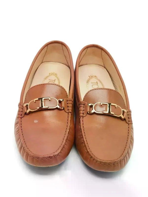 TOD'S Gommino Leather Loafers
