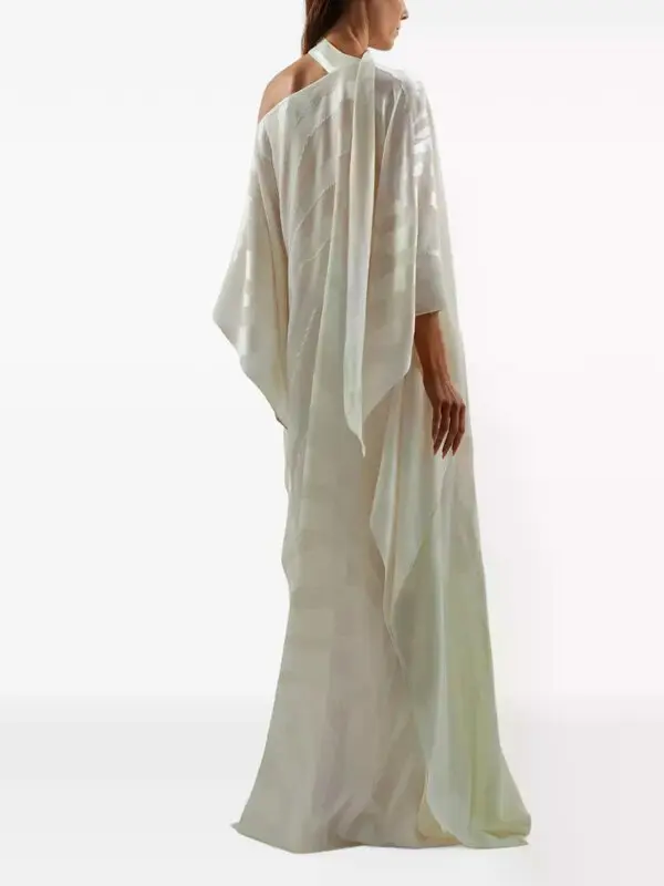TALLER MARMO One-shoulder Kaftan Maxi Dress