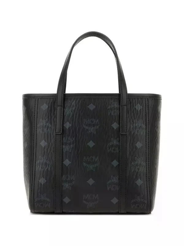 Mcm Toni Monogram Leather Tote Bag