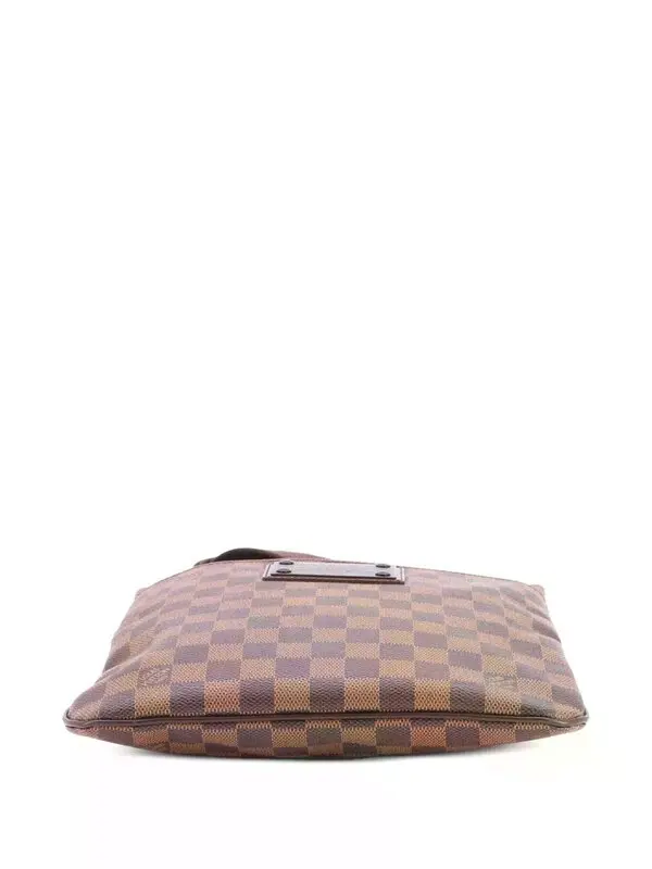 LOUIS VUITTON Brooklyn Pochette Plate Damier Crossbody Bag