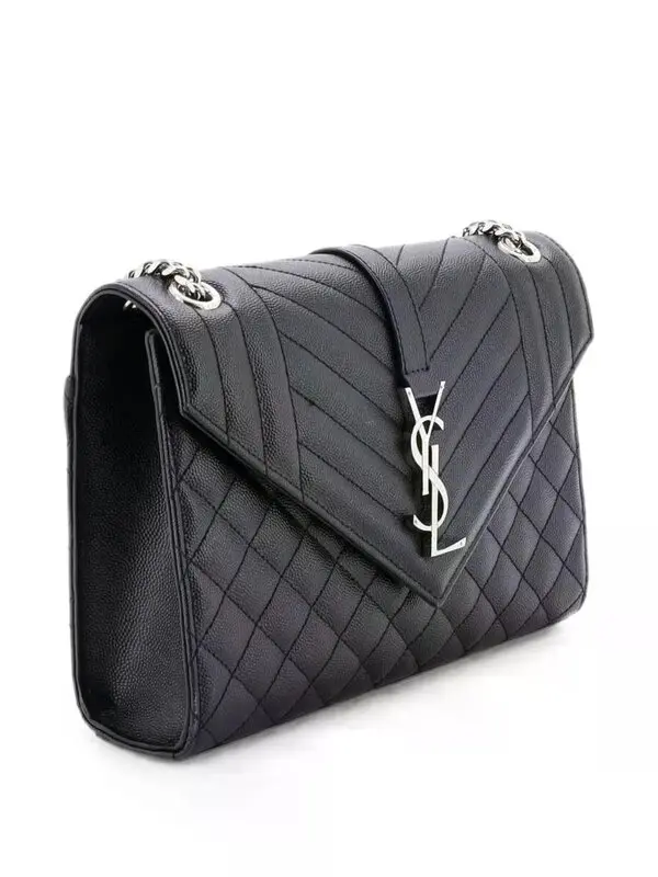 Saint Laurent Monogram Envelope Satchel