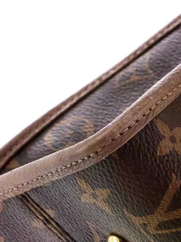 LOUIS VUITTON Popincourt Nm Handbag Monogram Canvas With Leather Pm Tote Bag - Brown