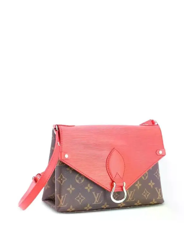 LOUIS VUITTON Saint Michel Monogram And Epi Leather Shoulder Bag