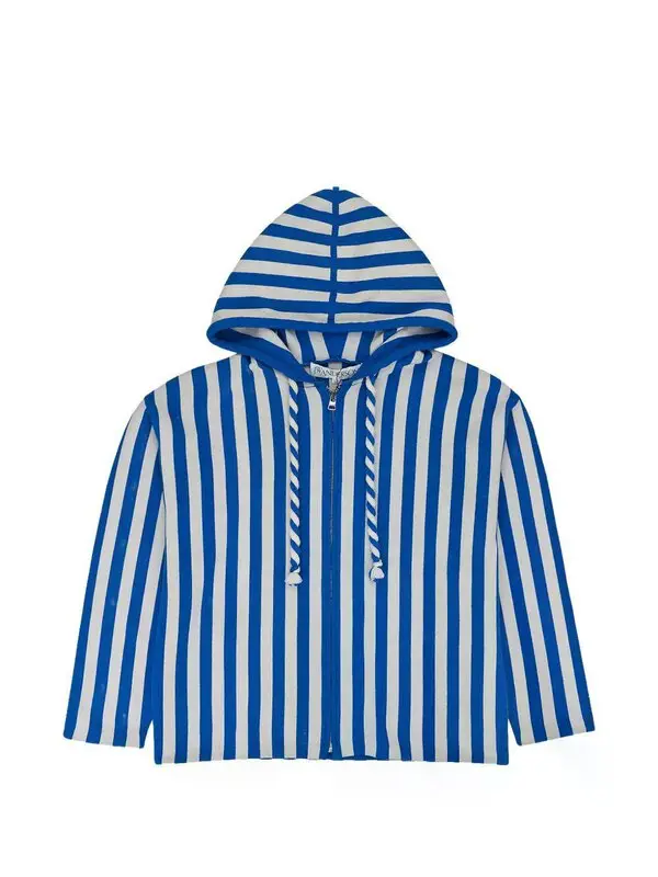 JW Anderson Striped Anchor Hoodie