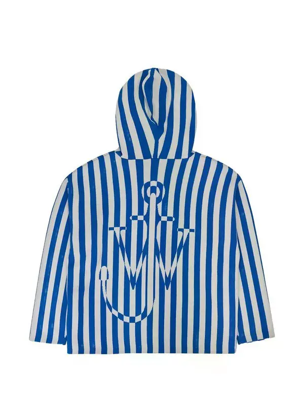 JW Anderson Striped Anchor Hoodie