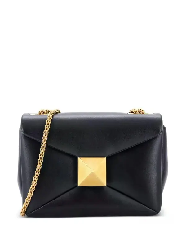 Valentino Garavani One Stud Chain Flap Bag - Black