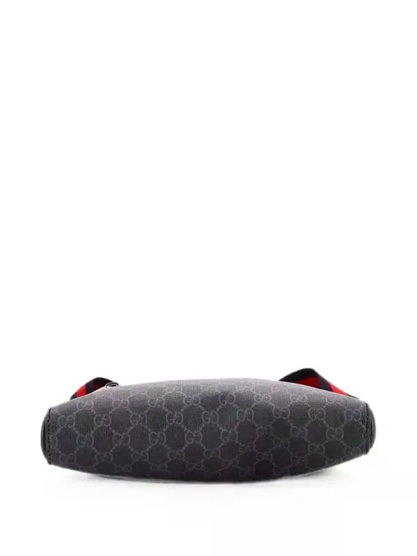 Gucci Gg Coated Canvas Messenger Bag