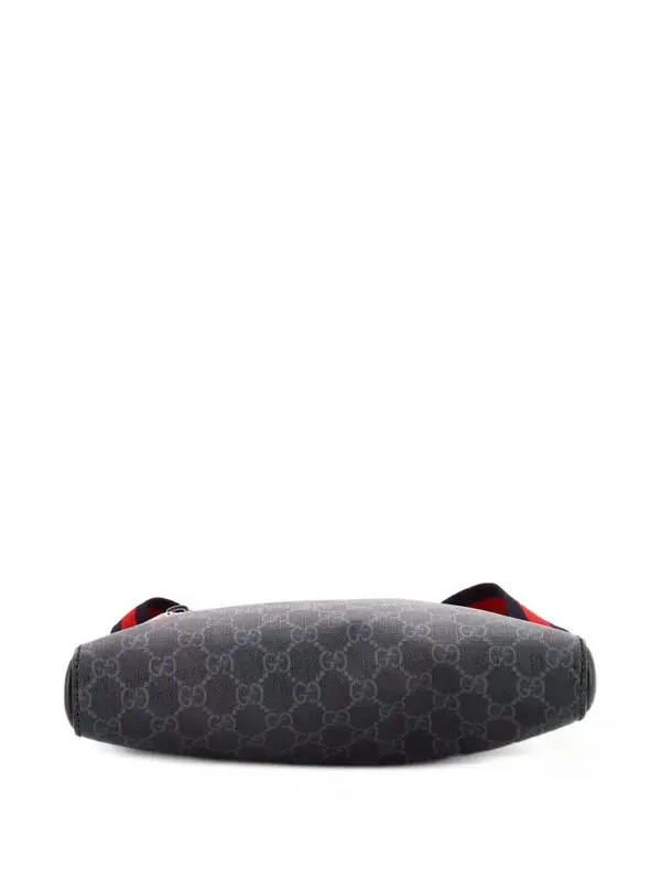 Gucci Gg Coated Canvas Messenger Bag