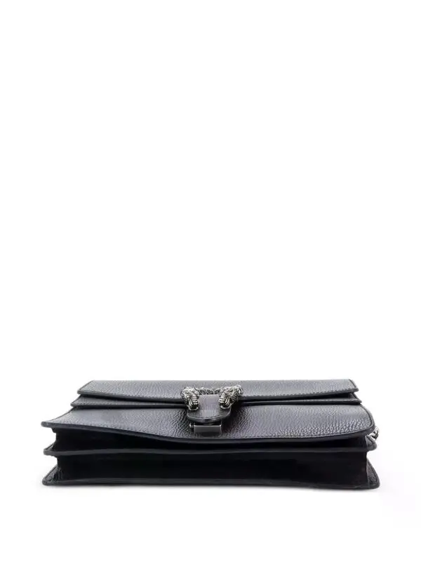 Gucci Dionysus Leather Medium Shoulder Bag - Black