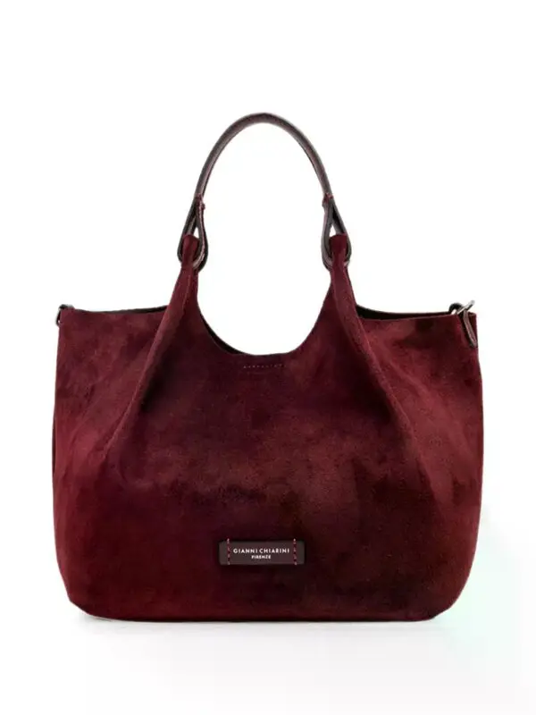 GIANNI CHIARINI Suede Tote Bag