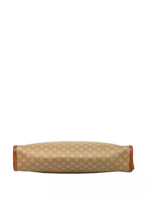 Celine Macadam Coated Canvas Clutch Bag