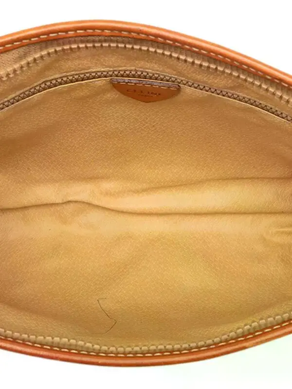 Celine Macadam Coated Canvas Clutch Bag