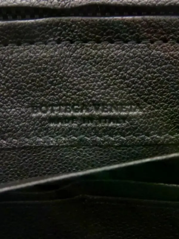 Bottega Veneta 2024-2026 Grained Leather Zip Around Organizer Wallet Long Wallets