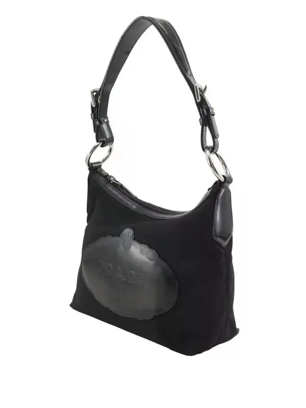 Prada Canapa Logo Tessuto Shoulder Bag