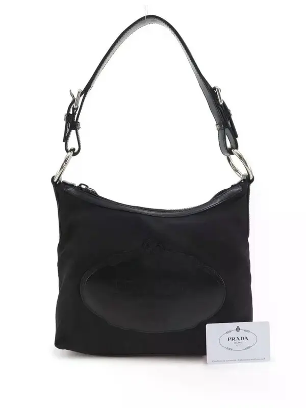 Prada Canapa Logo Tessuto Shoulder Bag