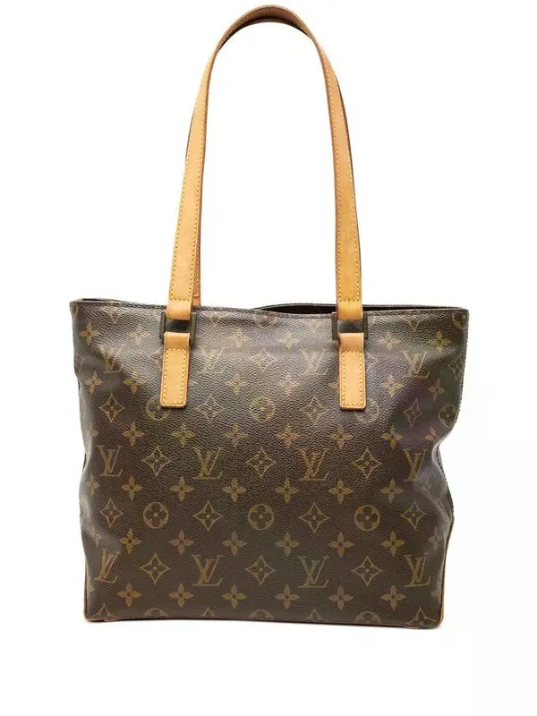 LOUIS VUITTON Monogram Canvas Cabas Piano Tote Bag - Brown