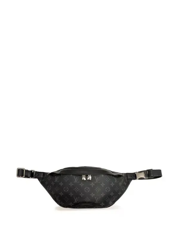 LOUIS VUITTON Monogram Eclipse Discovery Bumbag Pm Belt Bag - Black