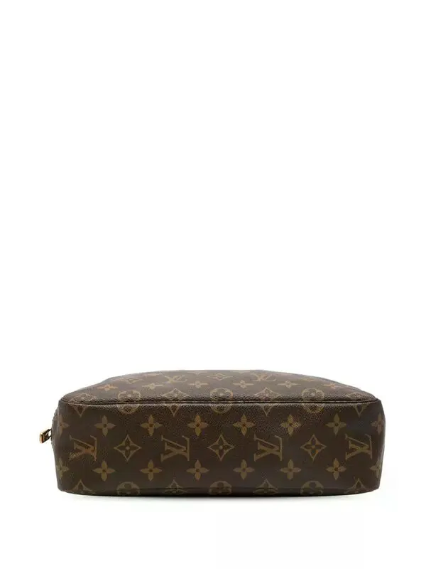 LOUIS VUITTON Monogram Trousse Toilette 28 Clutch Bag