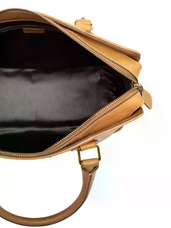 Celine Macadam Coated Canvas Handbag