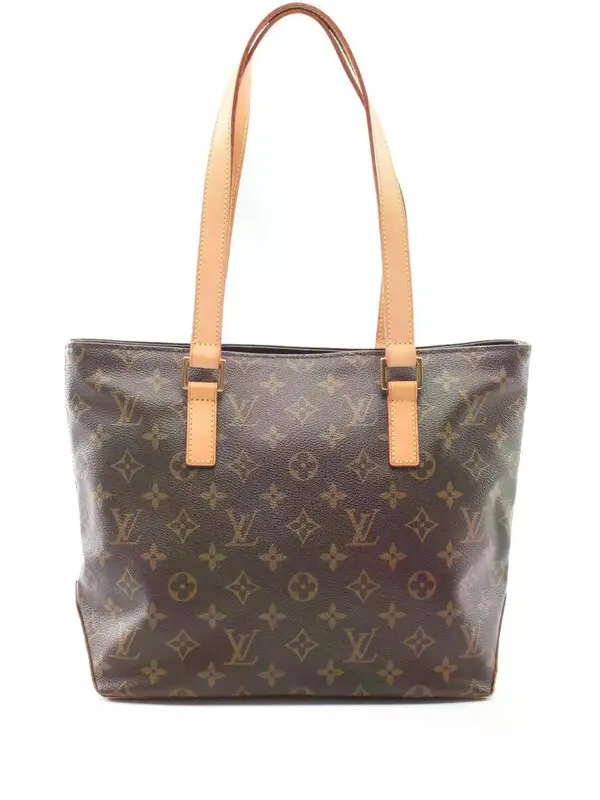 LOUIS VUITTON Monogram Cabas Piano Tote Bag