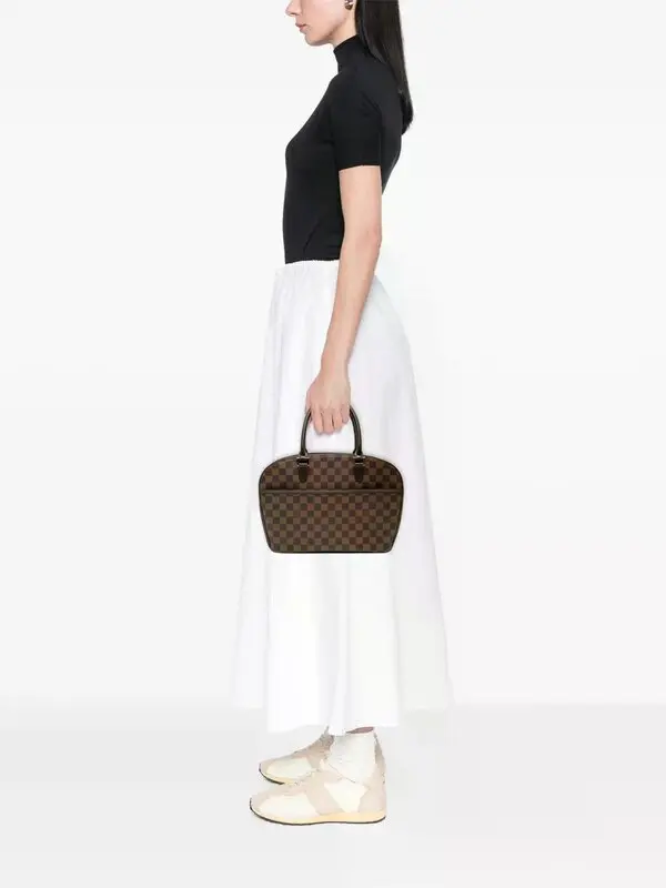LOUIS VUITTON Damier Ebene Sarria Horizontal Handbag