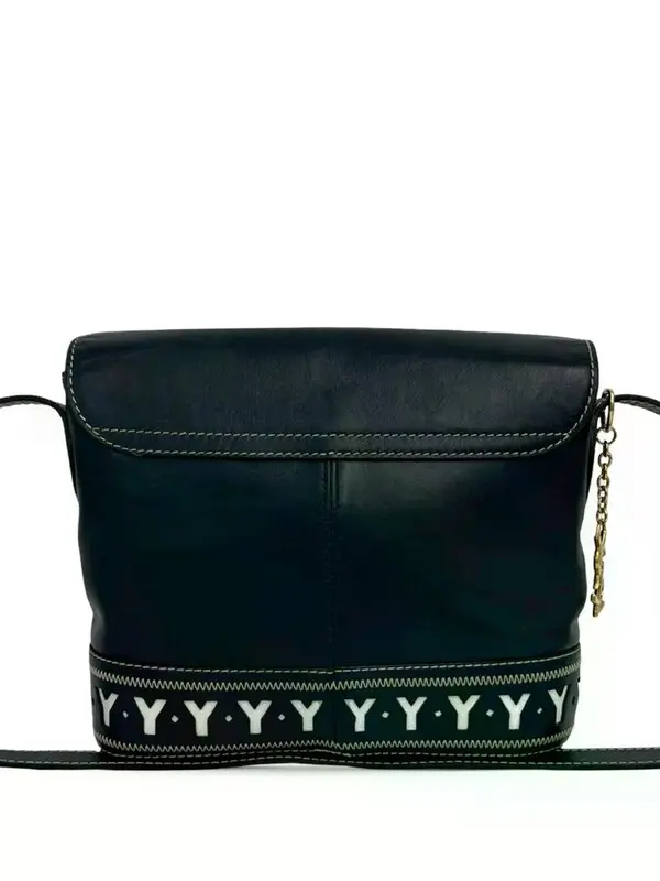 Saint Laurent Leather Cutout Crossbody Bag