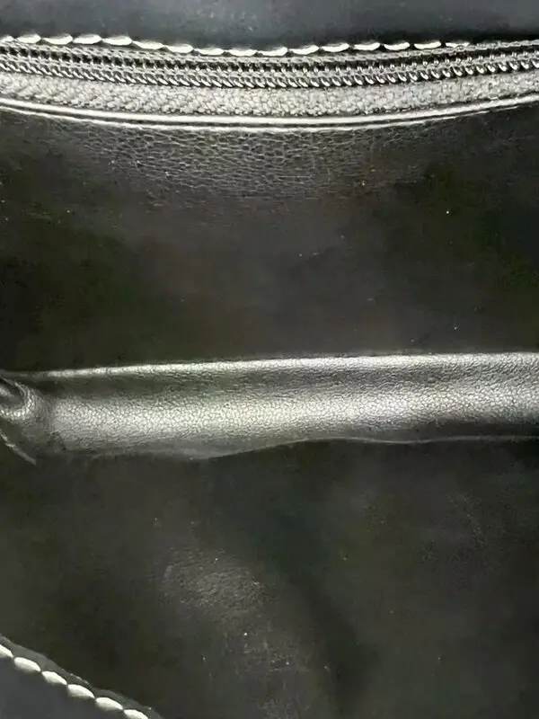 Saint Laurent Leather Cutout Crossbody Bag
