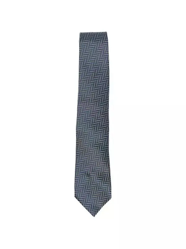 TOM FORD Silk Neck Tie - Blue