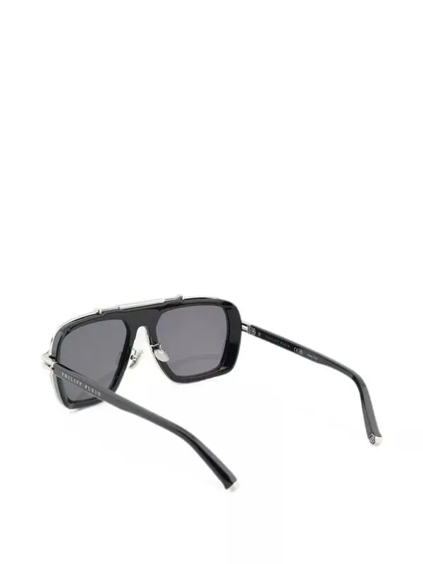 Philipp Plein Icon Logo Detail Sunglasses