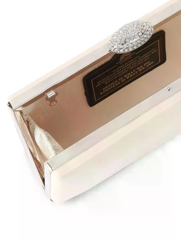 Kurt Geiger Crystal Embellished Box Clutch