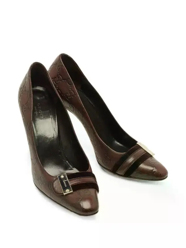 Gucci Guccissima Leather Pumps