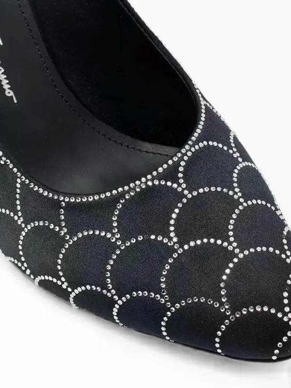 FERRAGAMO Judy Crystal-embellished Pumps