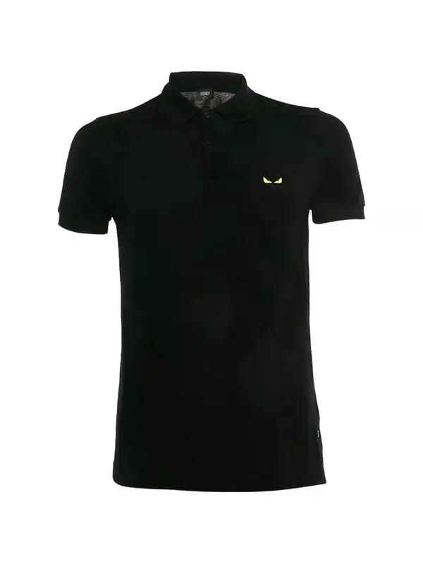 Fendi Logo-embroidered Polo Shirt