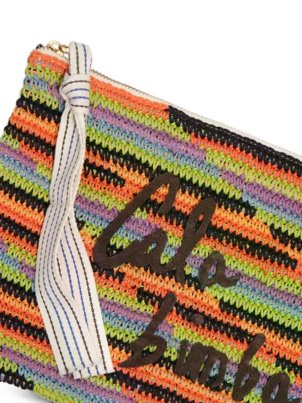 Bimba Y Lola Plaited Clutch Bag