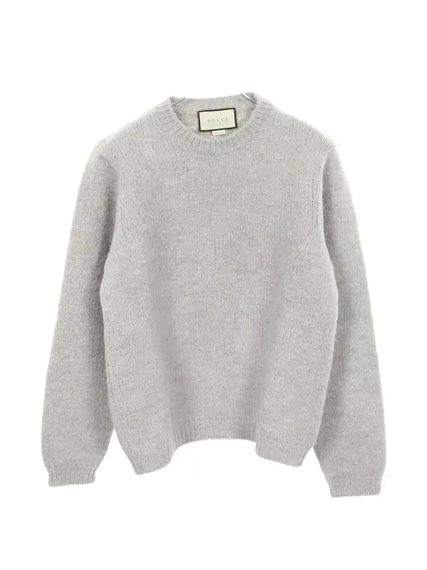 Gucci Gg Embroidered Wool Sweater