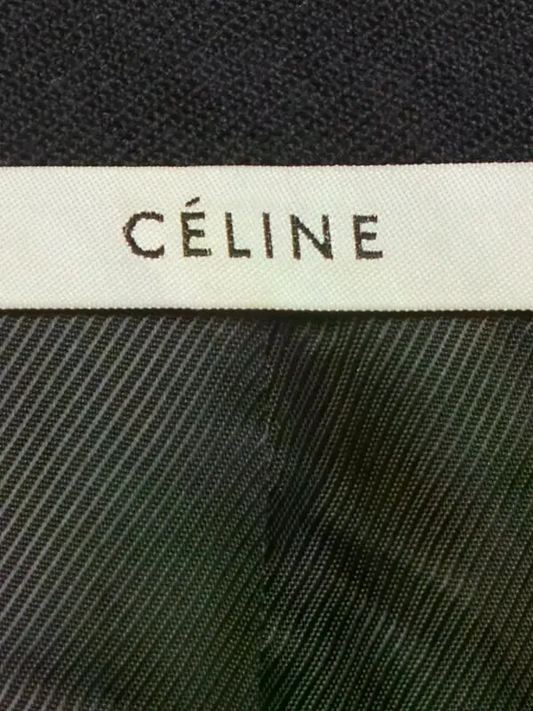 Celine Double-breasted Wool Coat