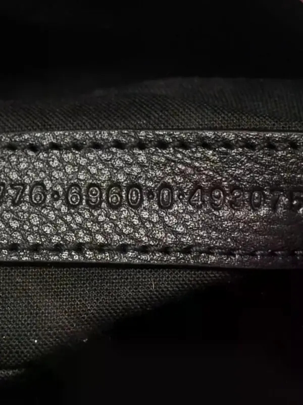 Balenciaga Logo-print Leather Tote Bag