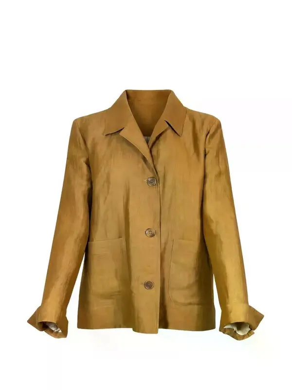 Seventy Button-fastening Patch-pocket Jacket - Neutrals