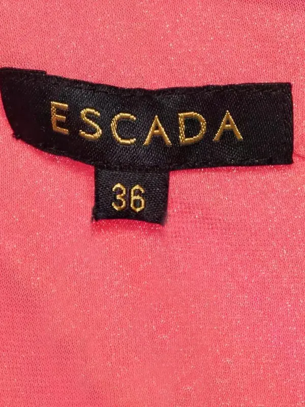 Escada Dolce & Gabbana Ditta V-neck Maxi Dress