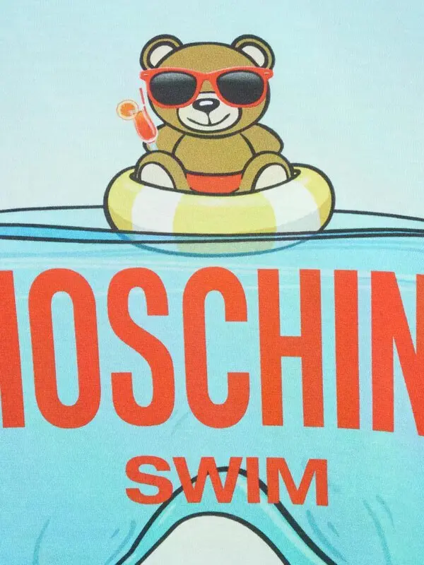 Moschino Teddy Shark Print T-shirt