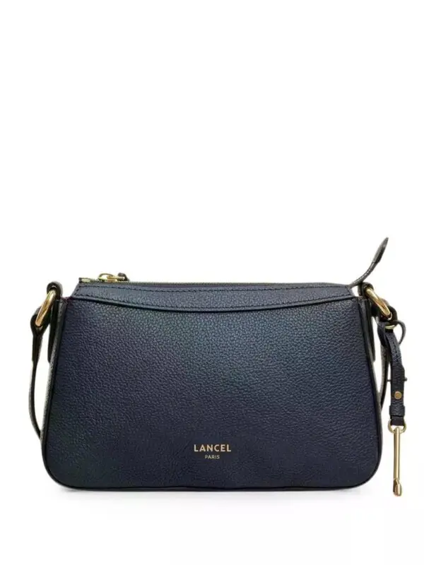 LANCEL Grained Leather Shoulder Bag