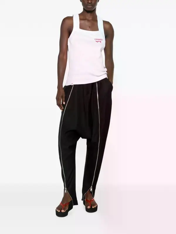 CHARLES JEFFREY Embroidered Cotton Vest