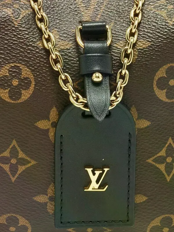 LOUIS VUITTON Monogram Petite Malle Souple Tote Bag - Brown