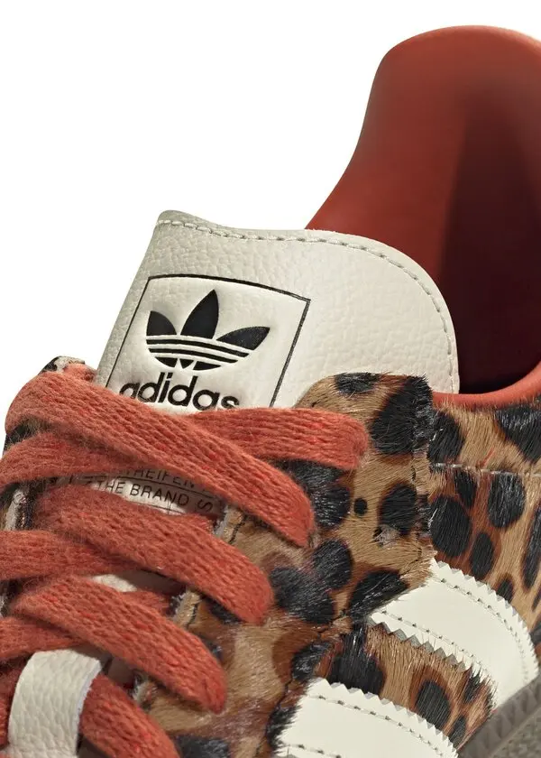 Adidas Samba Og Leopard Print Pony Hair Sneakers