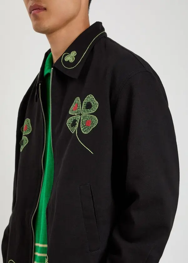BODE Lucky Draw Embroidered Twill Jacket