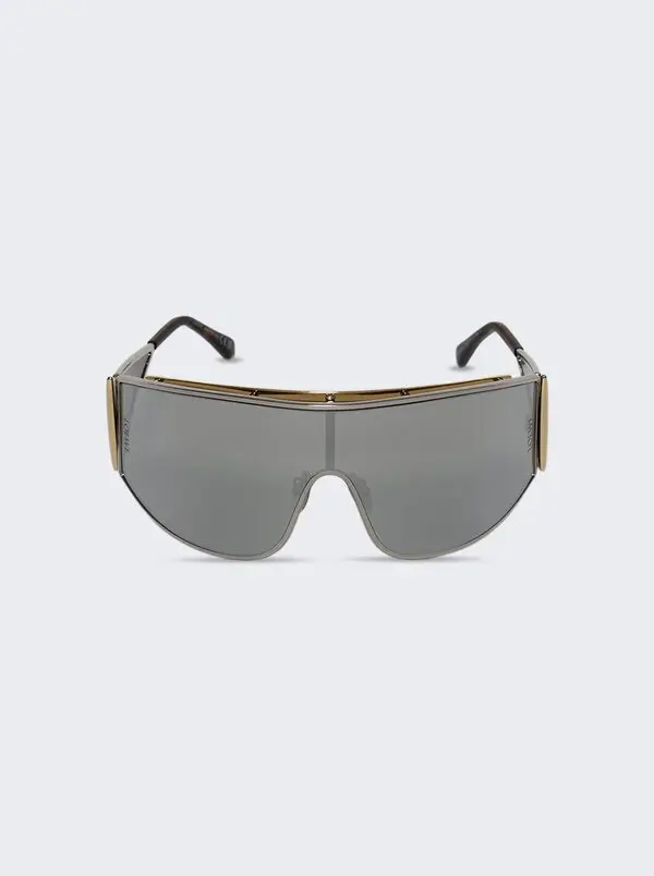 Loewe Speed Shield Sunglasses - Silver